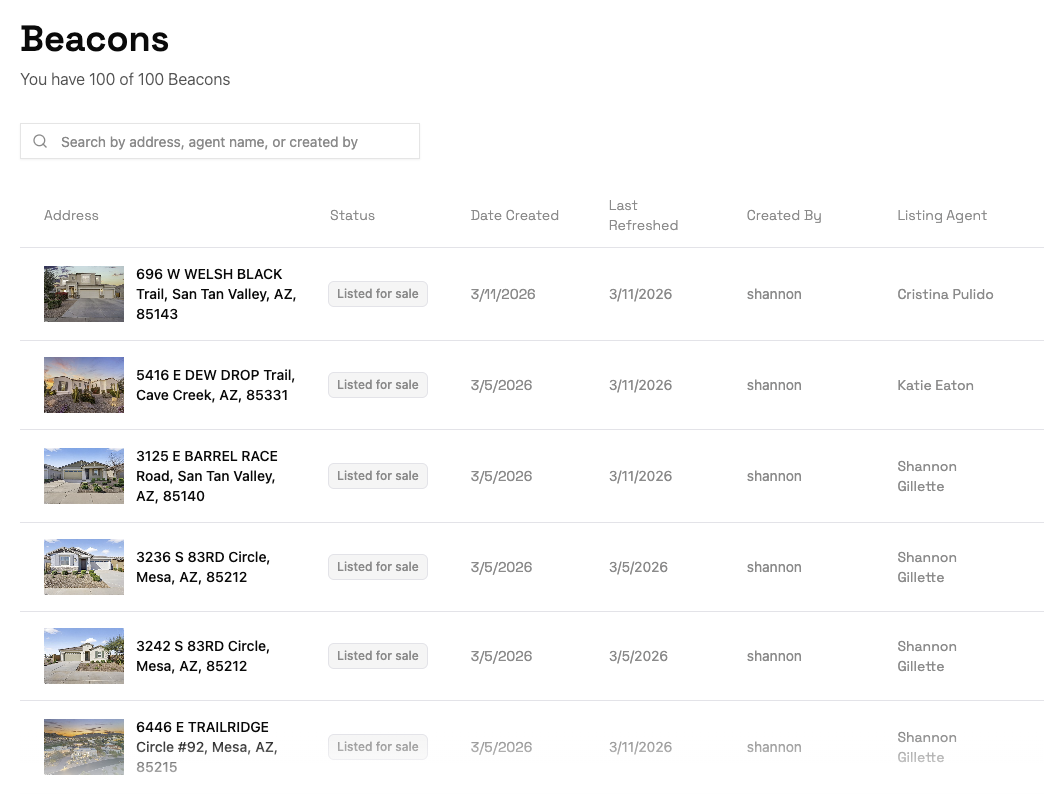 Real Estate Seller Reports — AI-Powered Reports in Minutes | Beacon